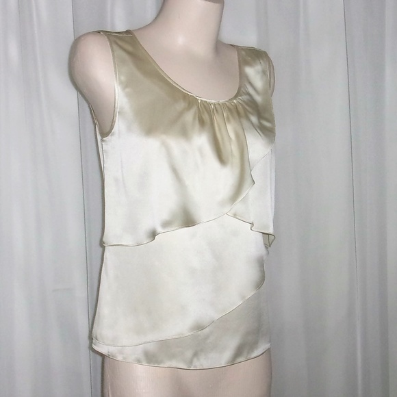 Talbots | Tops | Talbots Careerlayer Silk Sleeveles Top Blouse 8p ...
